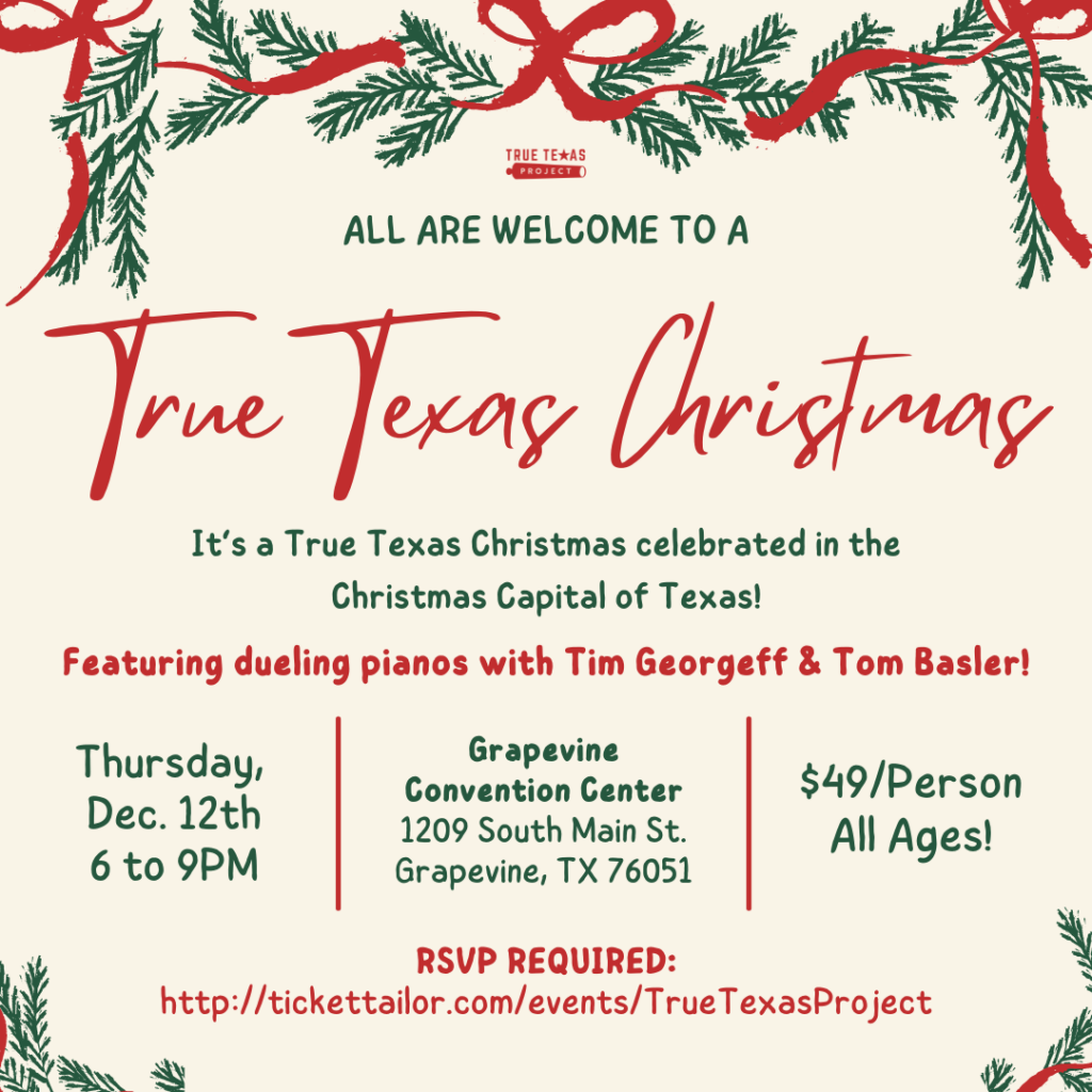 Events Calendar – True Texas Project