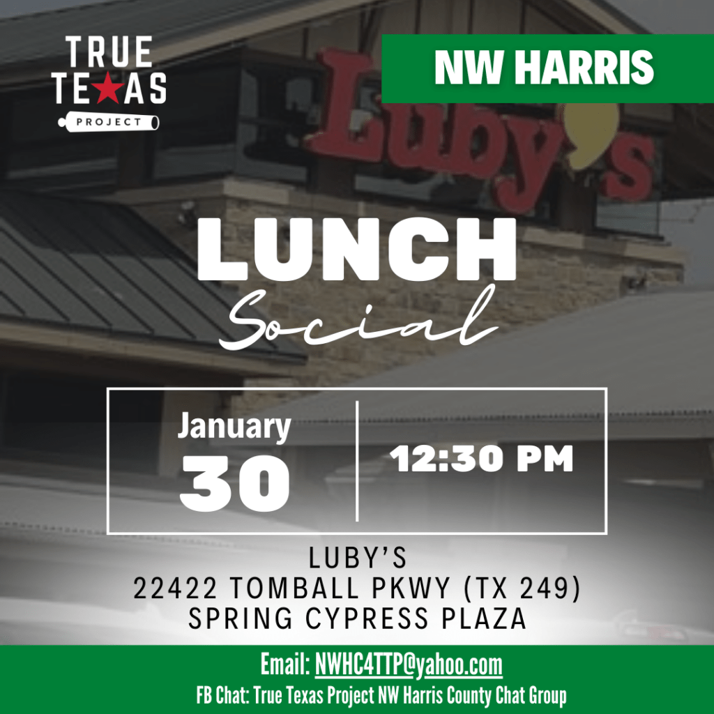 Events Calendar – True Texas Project