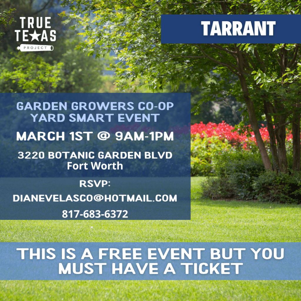 Events Calendar – True Texas Project